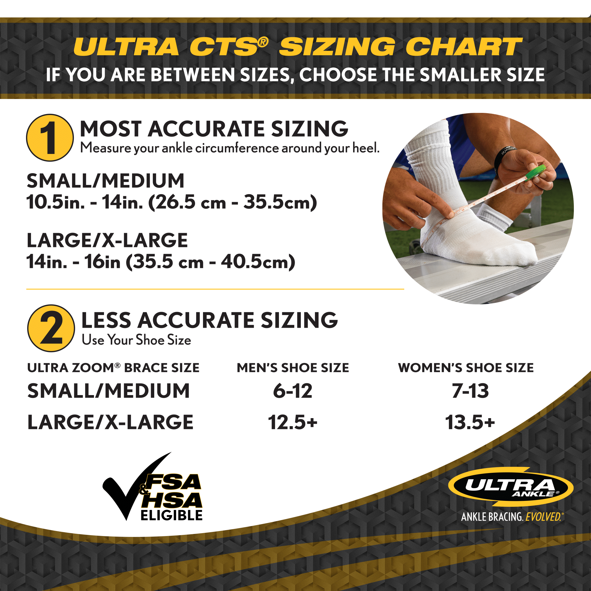 Ultra CTS® Ankle Brace for Arthritis & High Ankle Sprains | Ultra Ankle