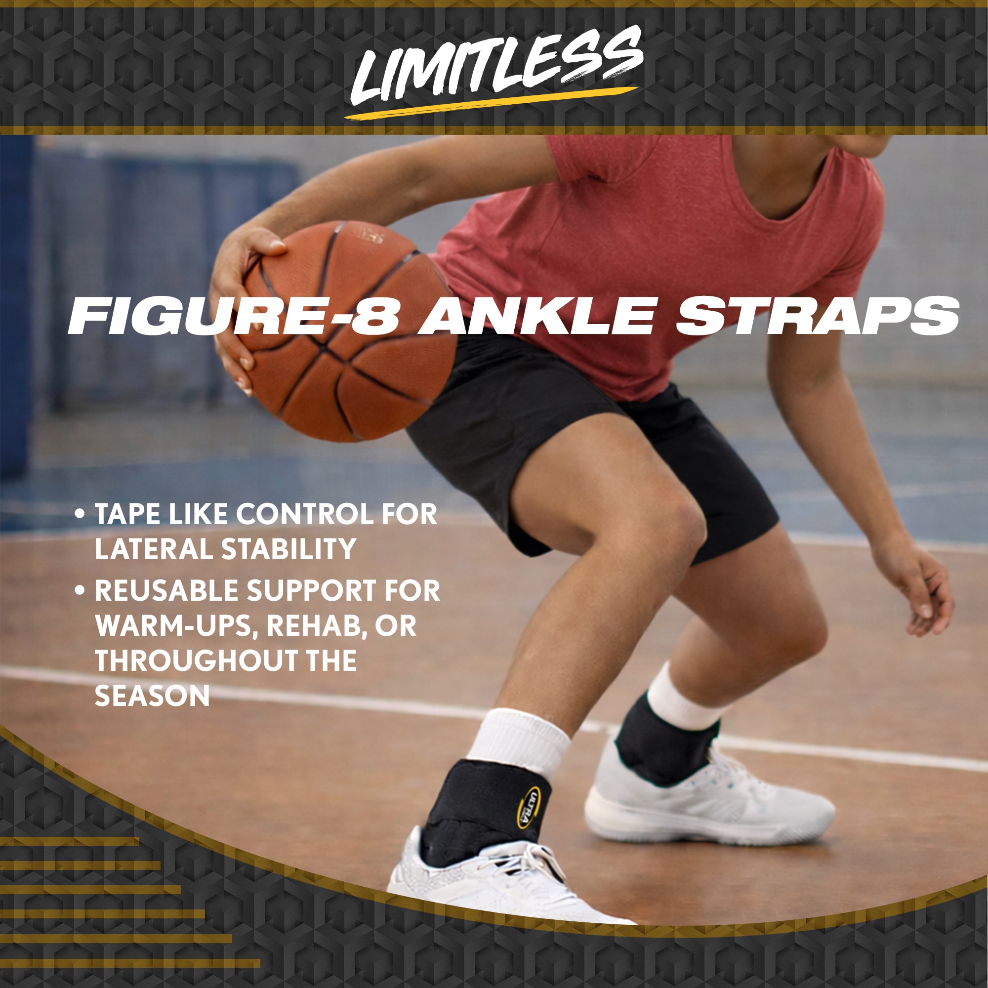 Ultra 360® Lace-Up Ankle Brace for Everyday Support | Ultra Ankle