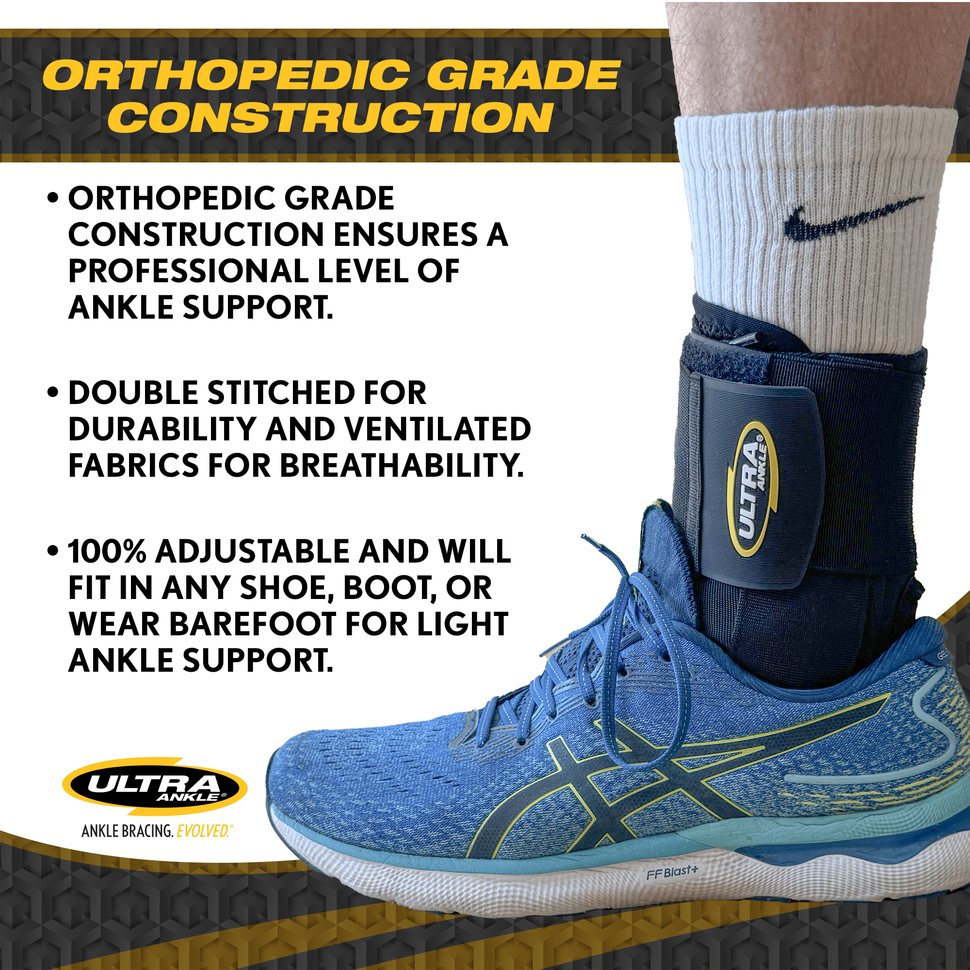 Ultra 360® Lace-Up Ankle Brace to Help Reduce Ankle Pain | Ultra Ankle