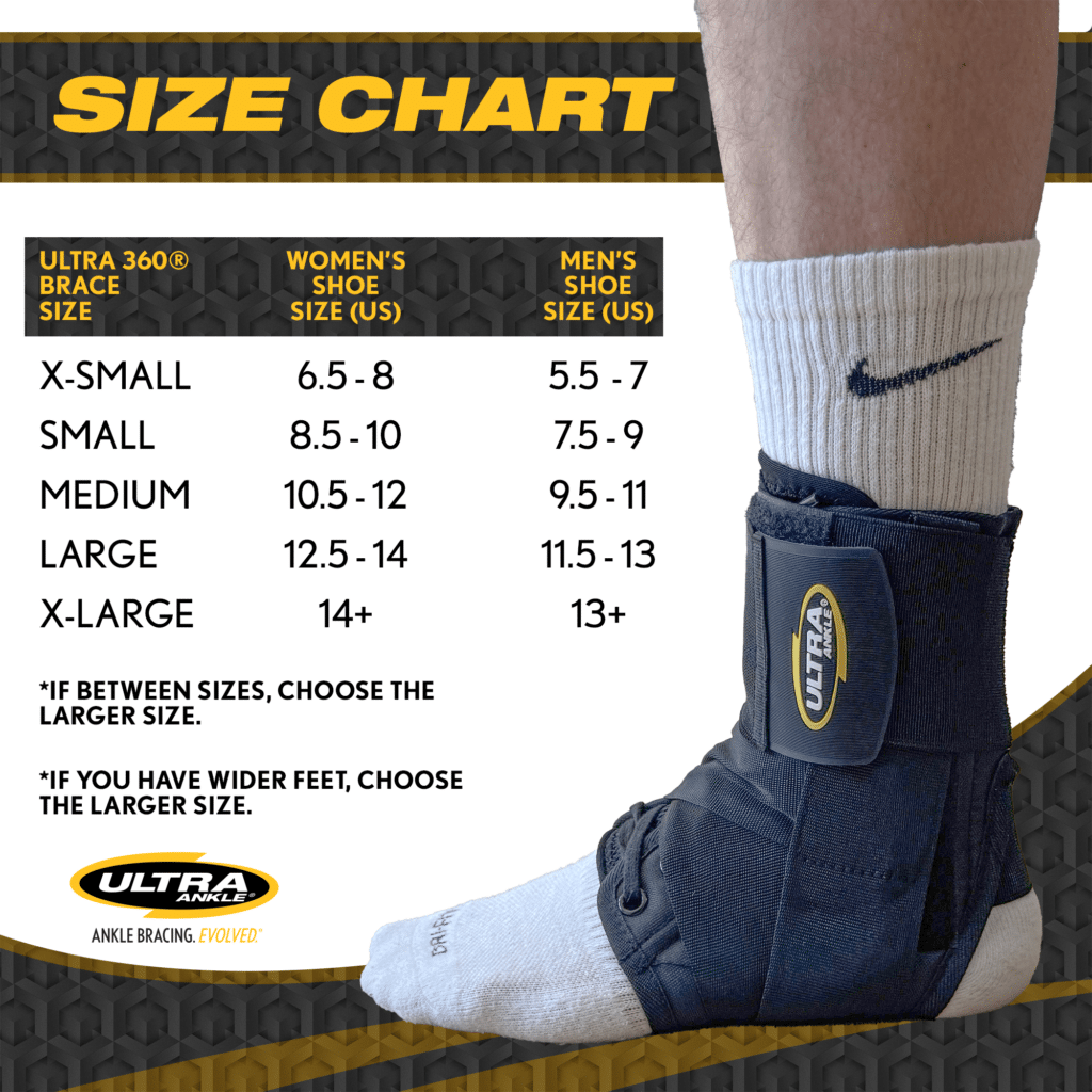 Ultra 360® Lace-Up Ankle Brace to Help Reduce Ankle Pain | Ultra Ankle